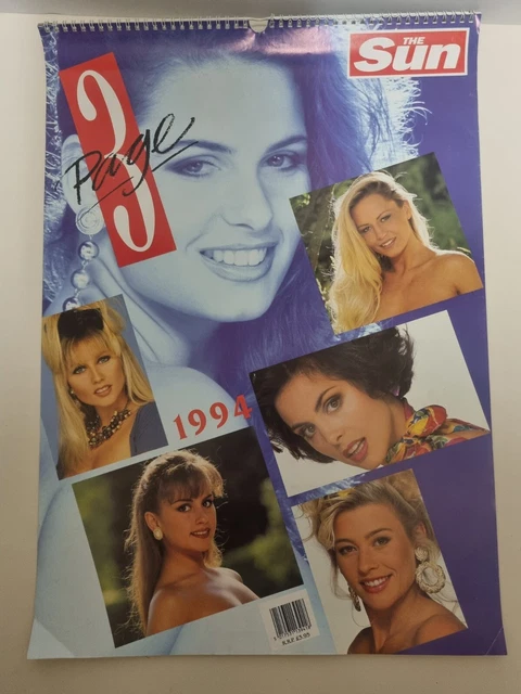 THE SUN PAGE 3 Girl Calendar 2000 21st Century Edition Tara O'connor ...