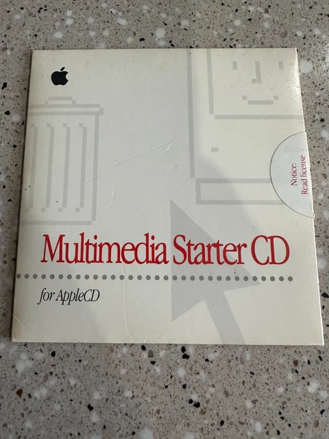 VINTAGE APPLE MULTIMEDIA Starter CD For Macintosh Computer $7.50 - PicClick