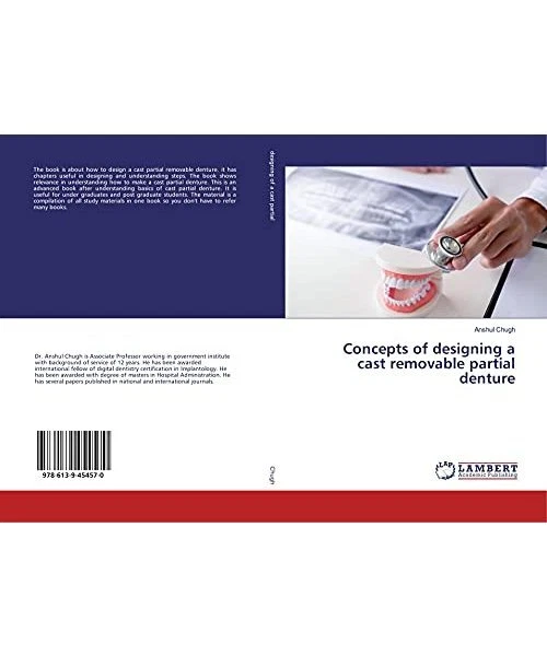 CONCEPTS OF DESIGNING a cast removable partial denture, Anshul Chugh EUR 37,95 - PicClick FR