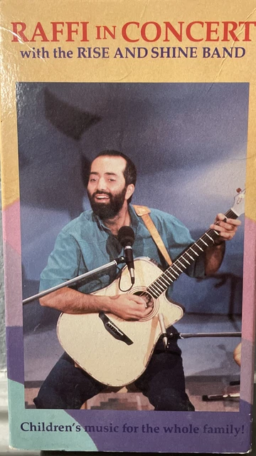 RAFFI IN CONCERT With The Rise And Shine Band Vc 61719 Vhs 1988 $16.52 ...