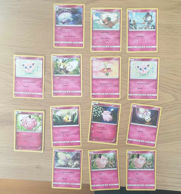 LOT DE 14 anciennes cartes pokemon fée EUR 2,00 - PicClick FR