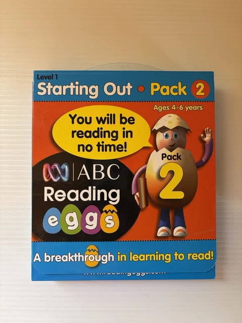 ABC READING EGGS CDs & Books Home School Learn To Read Parenting ...