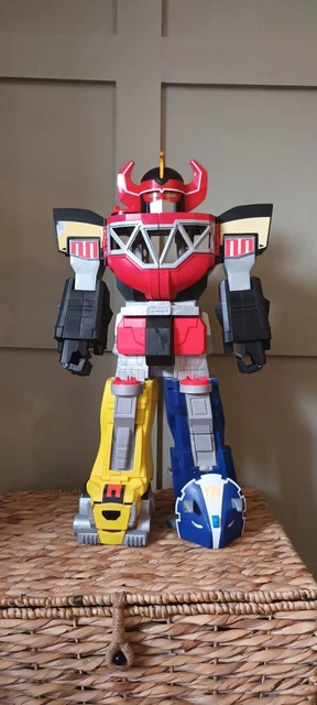 MIGHTY MORPHIN POWER Rangers Megazord Imaginext 2015 Large 27" Robot ...