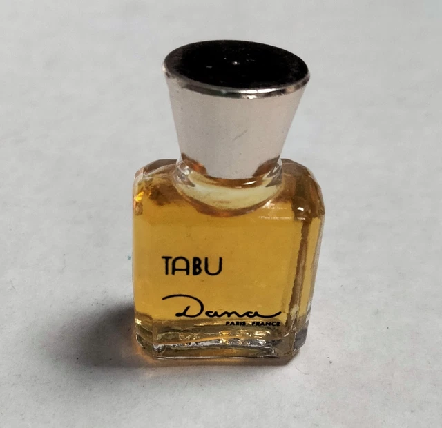 MINIATURE DE PARFUM ancienne " TABU de Dana " pleine 1,5ml edt occasion n°2 EUR 4,60 - PicClick FR