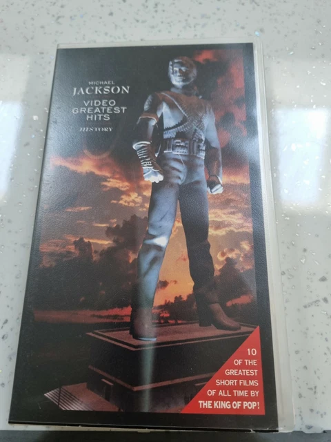 MICHAEL JACKSON VIDEO Greatest Hits History Music VHS Tape Thriller ...
