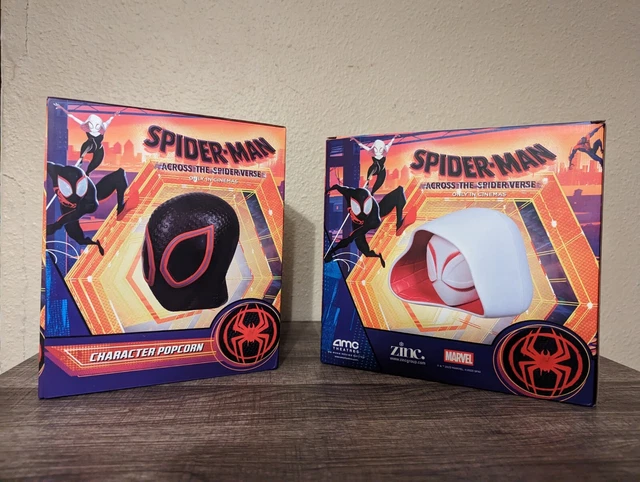 SPIDER-MAN: ACROSS THE Spider-Verse Miles Morales Gwen Stacy AMC pop ...