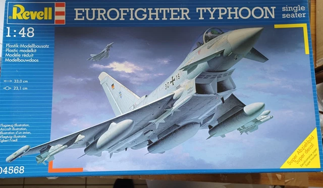 1:48 EUROFIGHTER TYPHOON single seater Revell 04568 sehr selten EUR 49 ...