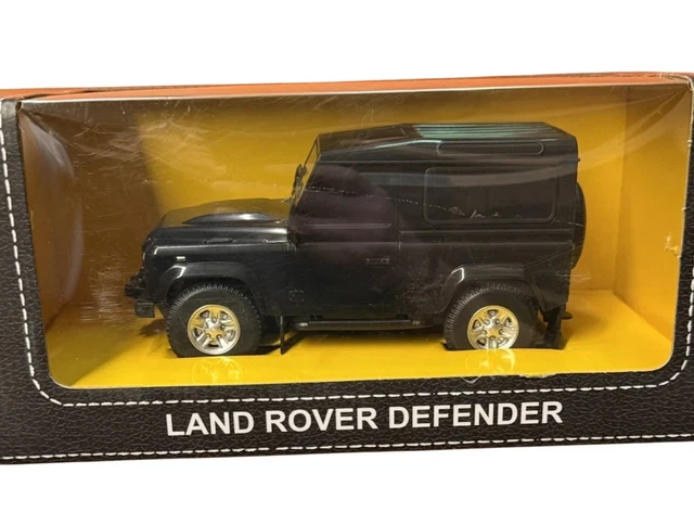 RASTAR LAND ROVER Defender Remote Control Car 1:24 Scale Black Model ...