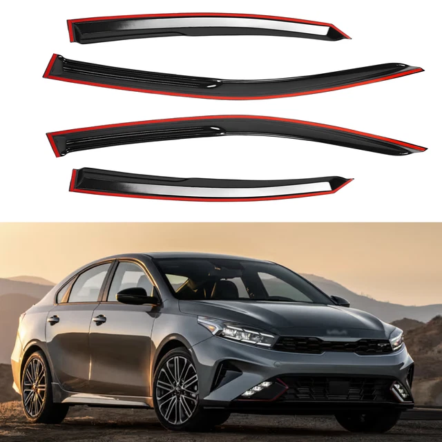 GENUINE KIA WINDOW Visors Forte 2019-2024 JDM Mugen Style Rain Guards ...