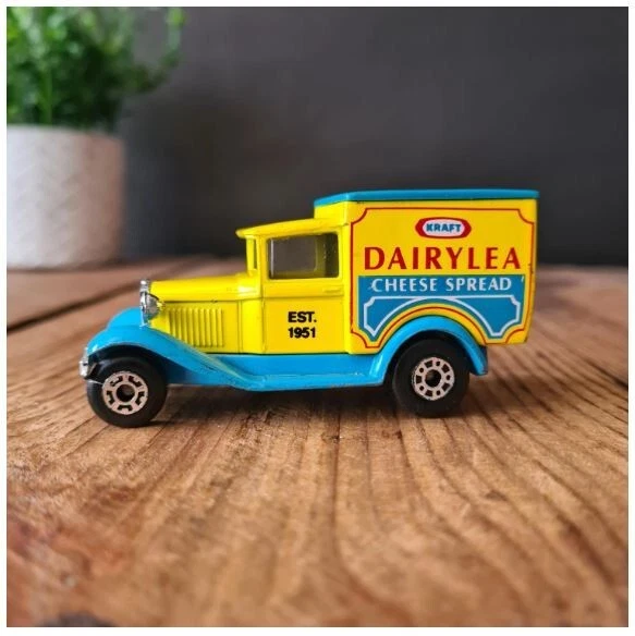 VINTAGE DAIRYLEA CHEESE Spead Matchbox Model A Ford Diecast Car from ...