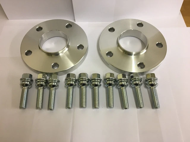 VW T5 T6 Hubcentric 15mm Wheel Spacers & OE Style Radius Bolts PCD ...