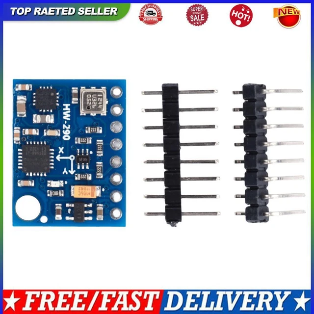 ACCELEROMETER MODULE MPU6050 3-5V Gyroscope Sensor Module with Pins for Arduino £5.63 - PicClick UK