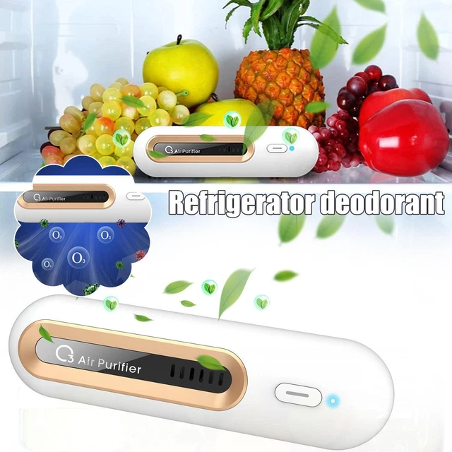 REFRIGERATOR DEODORIZER REMOVE Ozone Generator Air Purifier Toilet ...