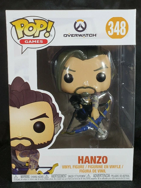 HANZO 348 OVERWATCH Funko Pop Video Game Sniper Blizzard Vinyl Figure ...