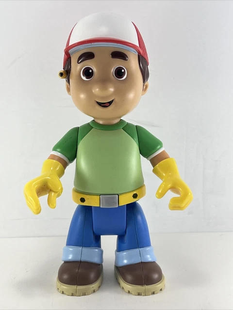DISNEY HANDY MANNY Talking Boy Figure 10” Mattel 2007 Doll Only No ...