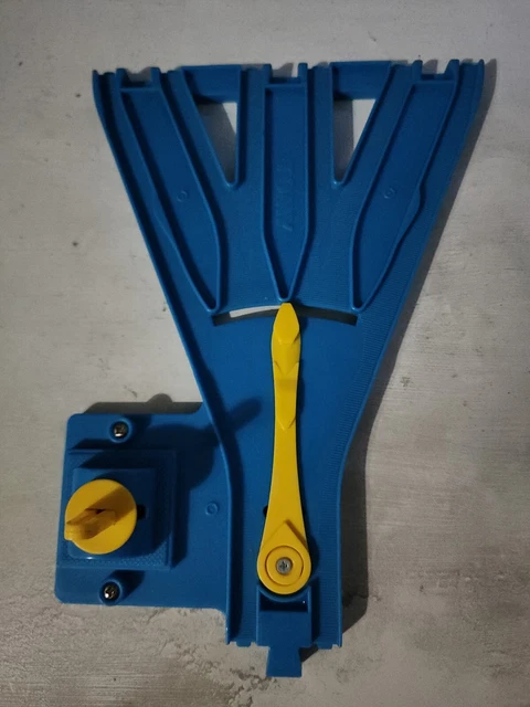 THOMAS & FRIENDS TrackMaster TOMY 3 Way TRIPLE SWITCH Split Track BLUE ...