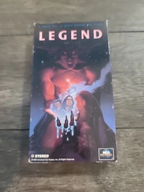 LEGEND VHS 1986 Tom Cruise Ridley Scott Adventure Fantasy Movie £8.41 ...