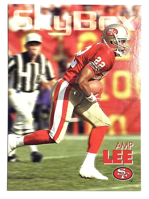 CARTE DE FOOTBALL impact AMP LEE San Francisco 49ers, Vikings, Rams ...