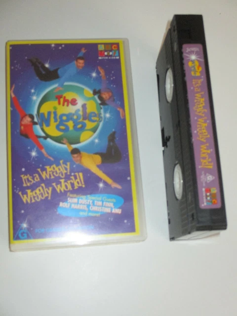 THE WIGGLES - It's a Wiggly Wiggly World 2000 ABC Kids VHS Video Tape ...