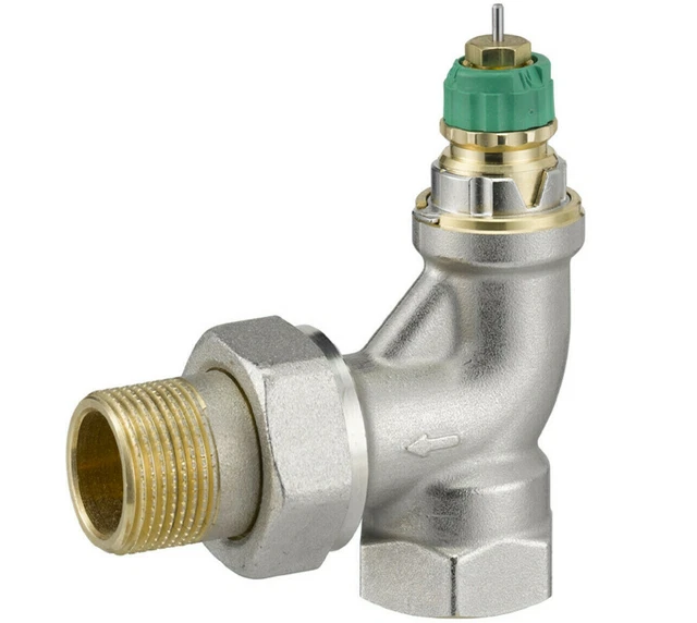 DANFOSS THERMOSTATVENTIL RA-DV 1/2 Eck Heizkörperventil Heizungsventil 013G7713 EUR 24,50 ...
