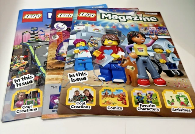 LEGO MAGAZINES 2X 2024, 1X 2025 Lot of 3 $9.60 - PicClick CA