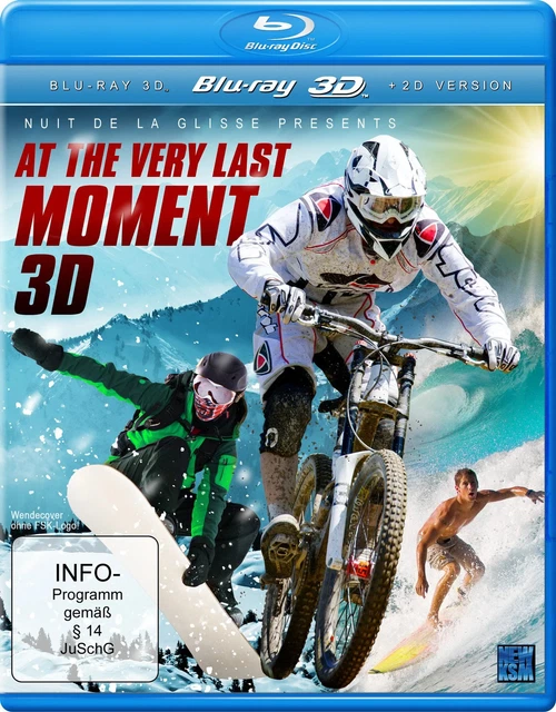 AT THE VERY last Moment 3D Blu-ray inkl. 2D-Version Extremsport Film ...