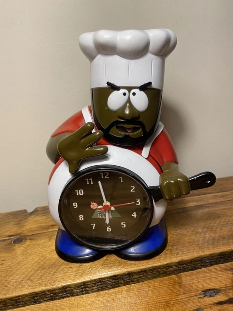 SOUTH PARK CHEF Singing Dancing Alarm Clock - 1999 Comedy Central ...