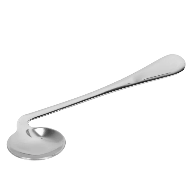 (RIGHT HAND)ANGLED SPOON Ergonomic Design Stainless Curved Spoon ...
