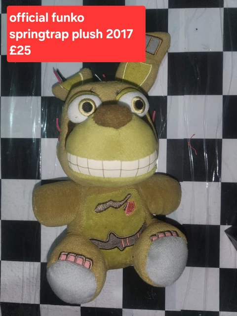 FNAF FIVE NIGHTS at freddys official springtrap plush 2017 £16.32 ...