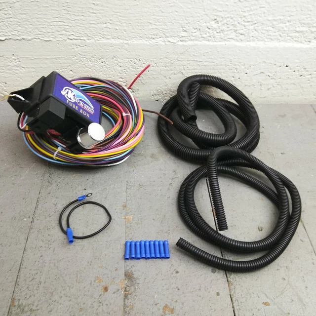 WIRE HARNESS FUSE Block Upgrade Kit for 1968 - 1972 Chevrolet street ...