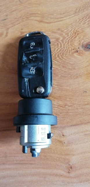 OCTAVIA LOCK, KEY, transponder coil for immobiliser £20.00 - PicClick UK