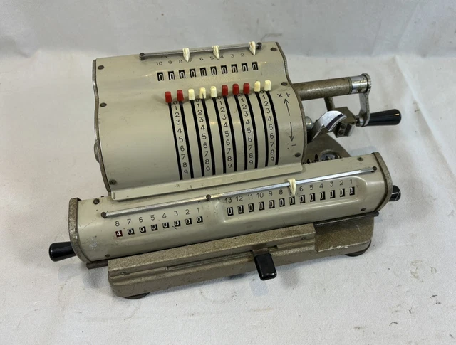 ANCIENNE MACHINE À Calculer Arithmomètre d'Odhner Circa 1920 Collection ...