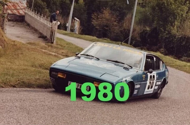 RARE PHOTO 10X15 cm ......... MATRA (SIMCA) BAGHEERA EN RALLYE, 1980 ...
