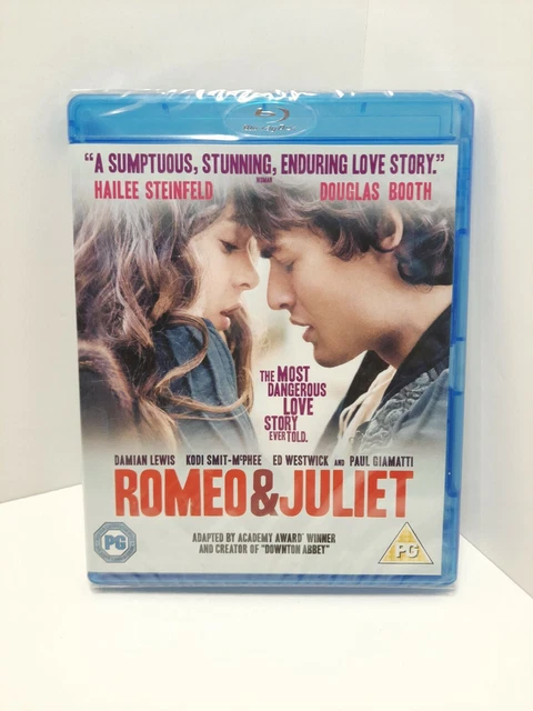 ROMEO AND JULIET Blu-Ray. Starring Hailey Seinfeld, Douglas Booth. NEW/SEALED £3.99 - PicClick UK