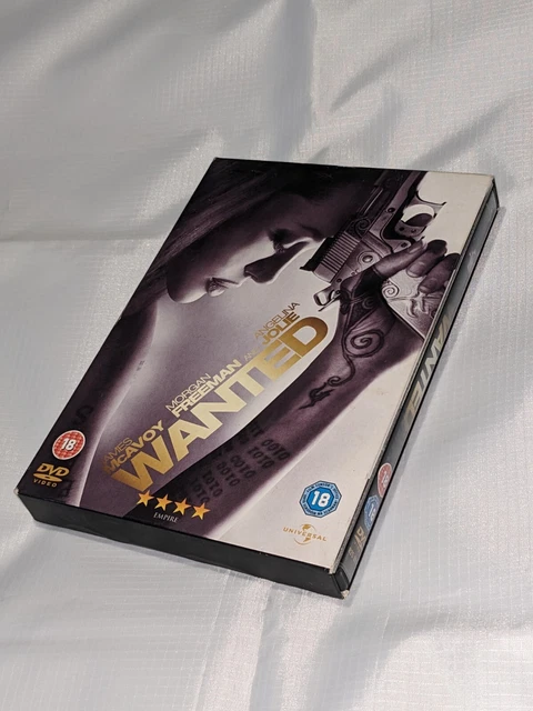 WANTED, INCLUDING LIMITED Edition Comic (DVD, 2008) £3.31 - PicClick UK