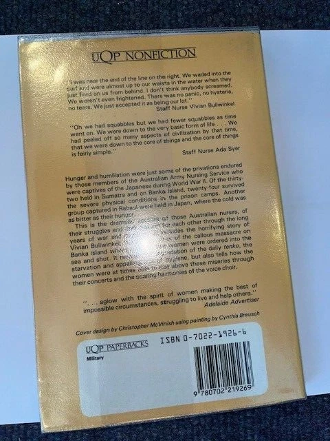 CAPTIVES - CATHERINE Kenny -POW Nurses -Japanese Prisoners Of War-WW2 ...