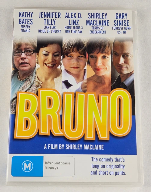 BRUNO DVD (REGION 4) VGC Kathy Bates $7.55 - PicClick AU