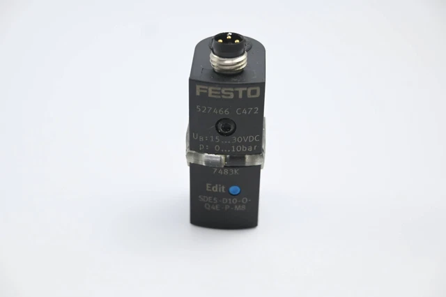 FESTO DRUCKSENSOR SDE5-D10-O-Q4E-P-M8 ( 527466 ) EUR 25,00 - PicClick DE
