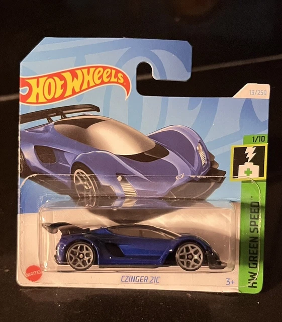 HOT WHEELS 2024 🔥 CZINGER 21C *Combine Postage* BLUE HW GREEN SPEED £3.99 - PicClick UK
