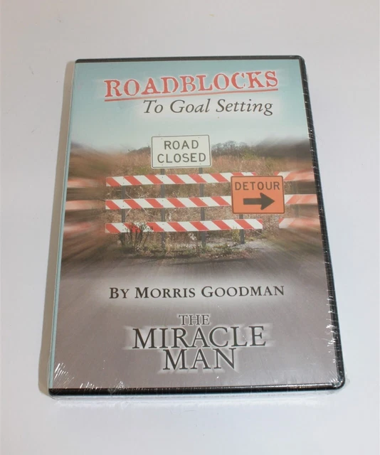 ROADBLOCKS TO GOAL Setting By Morris Goodman The Miracle Man Audio Book ...