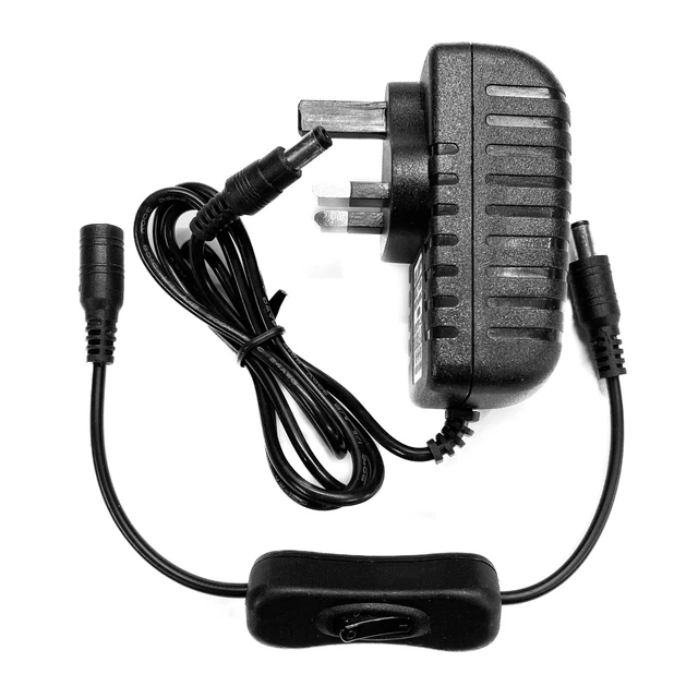 SINCLAIR SPECTRUM POWER Supply With ON / Off Switch ZX 16K 48K 128 and ...