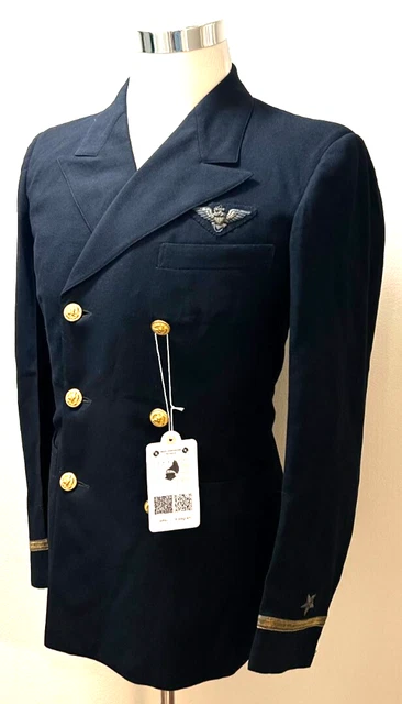 WW2 ERA NAMED MIA / KIA Naval Aviator Seaplane Pilot Officers Jacket ...