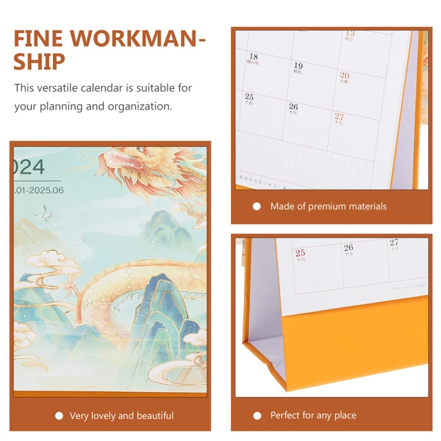 BÜRO-STANDKALENDER STEHKALENDER FÜR Den Täglichen Gebrauch Planer EUR ...