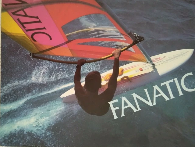 FANATIC WINDSURFING 1985 Catalogo anni '80 windsurf anni ottanta EUR 45 ...