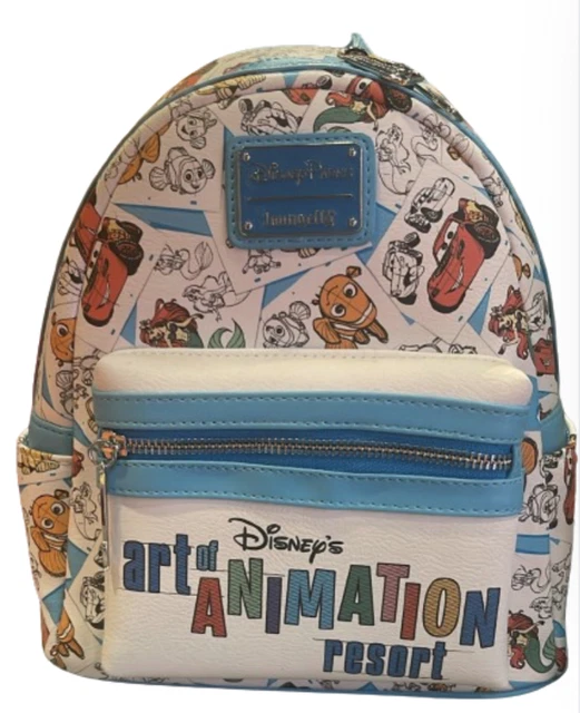 DISNEY PARCS ART Of Animation Resort Loungefly Mini Sac à Dos Neuf Avec ...