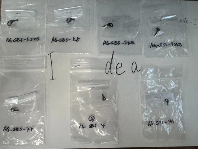 DAIWA AGS AIR Guide AG-SBS4~5.5 for fishing rod production customization repair $101.27 ...