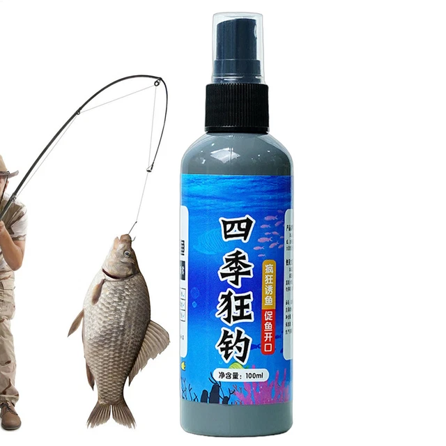 100ML BLOOD WORM Scent Fish Attractant Concentrated Red Worm Fish Bait ...