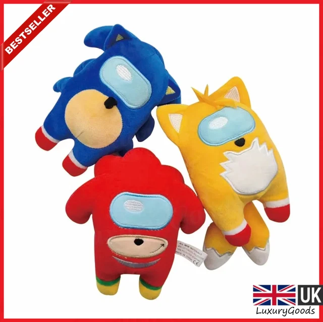🔵 SONIC THE Hedgehog Among US Plushie Stuffed Games Plush Toy Tails Amy ...