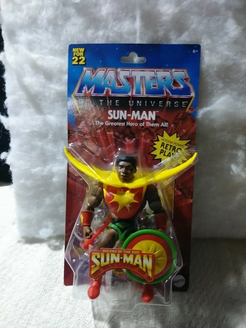 MASTERS OF THE Universe Orgins Sun-Man Action Figure EUR 35,83 ...