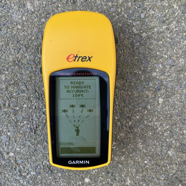 GARMIN ETREX 12 CHANNEL GPS HANDHELD NAVIGATOR, High Sensitivity Model ...